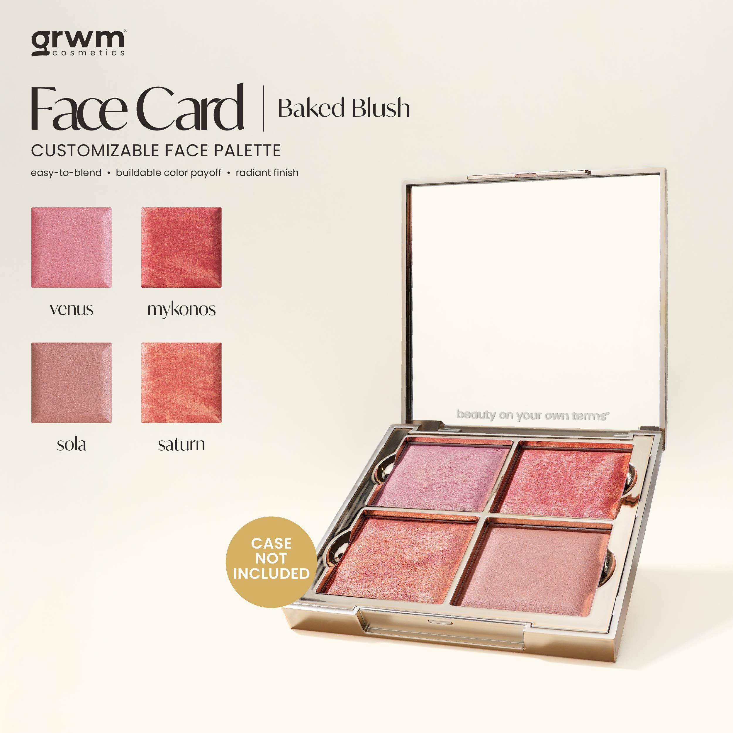 Face Card Collection – GRWM Cosmetics