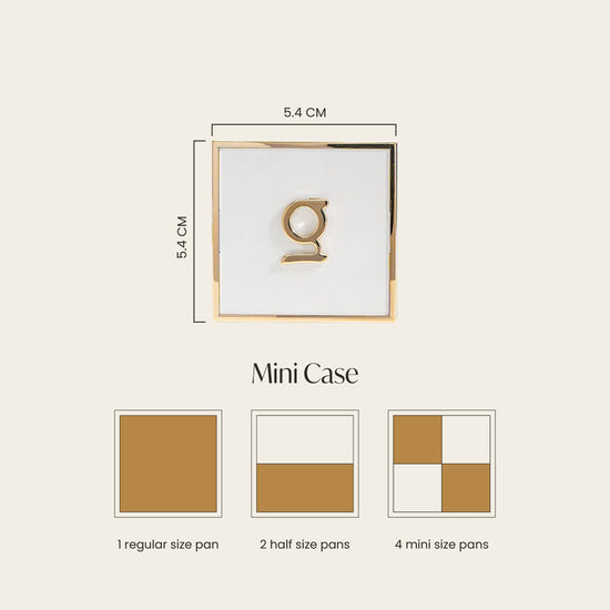 GRWM Cosmetics Face Card Customizable Palette Case
