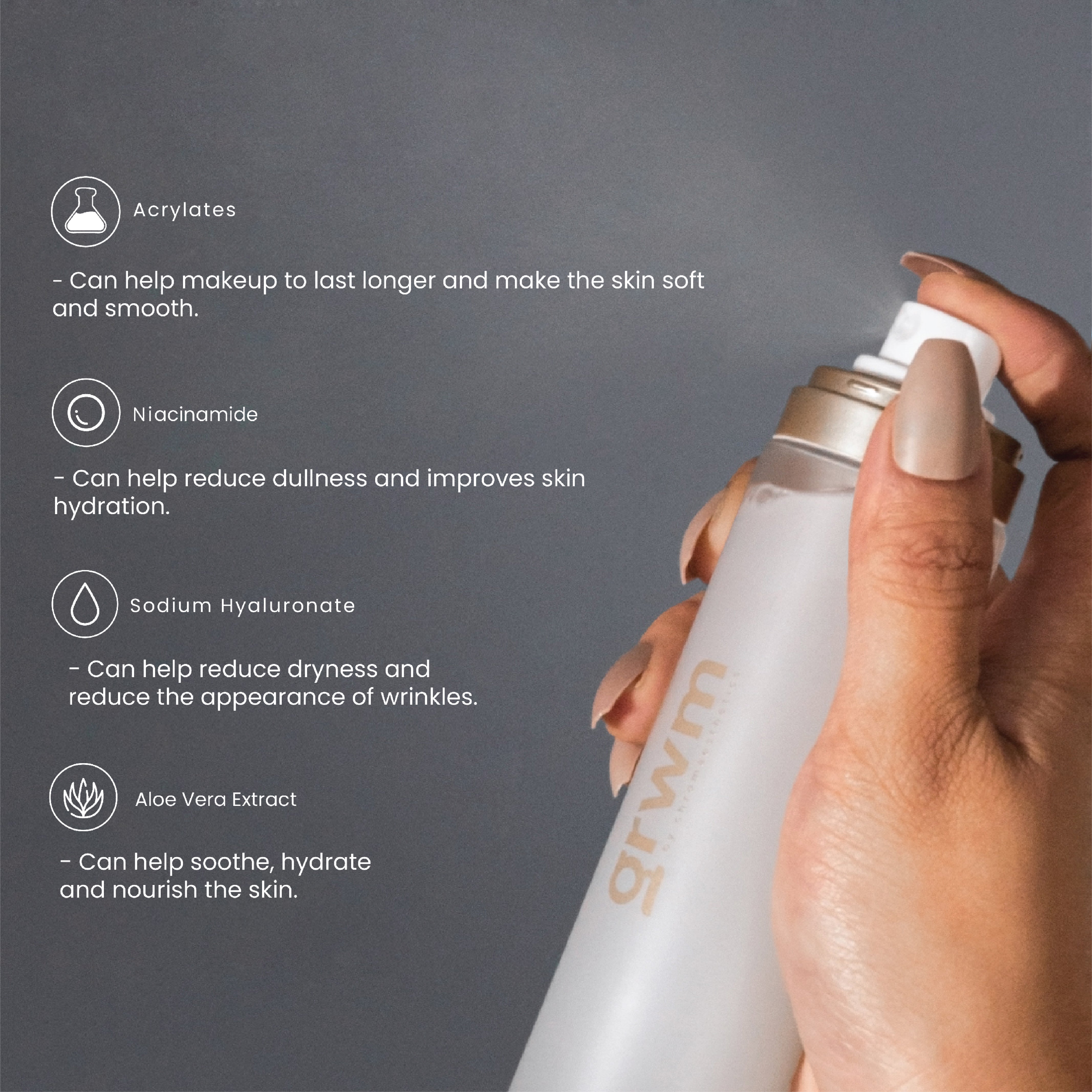 Life-Proof Fixing Spray - Matte – GRWM Cosmetics