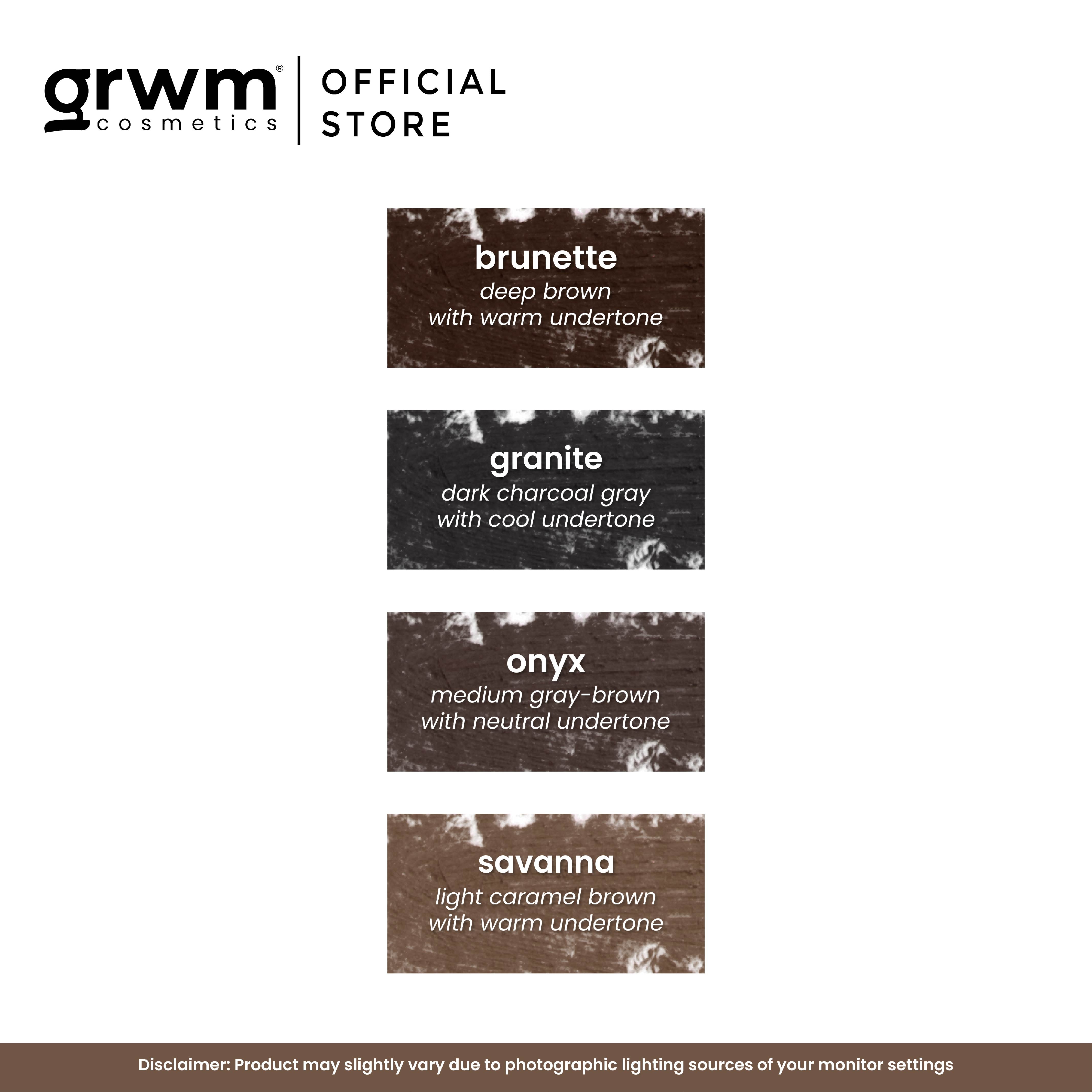 GRWM Cosmetics Precision Pencil Pro - Micro Tip Eyebrow Pencil with Sp